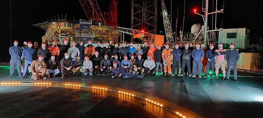 Arrival and offloading of Amethyst B1D - Petrodec